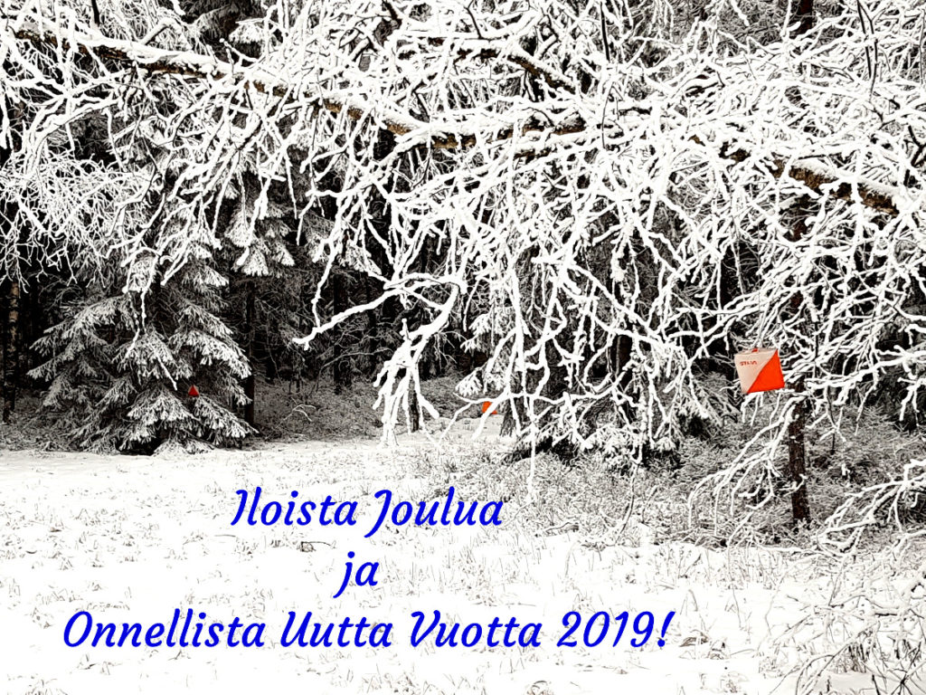 Iloista Joulua ja Onnellista Uutta Vuotta!